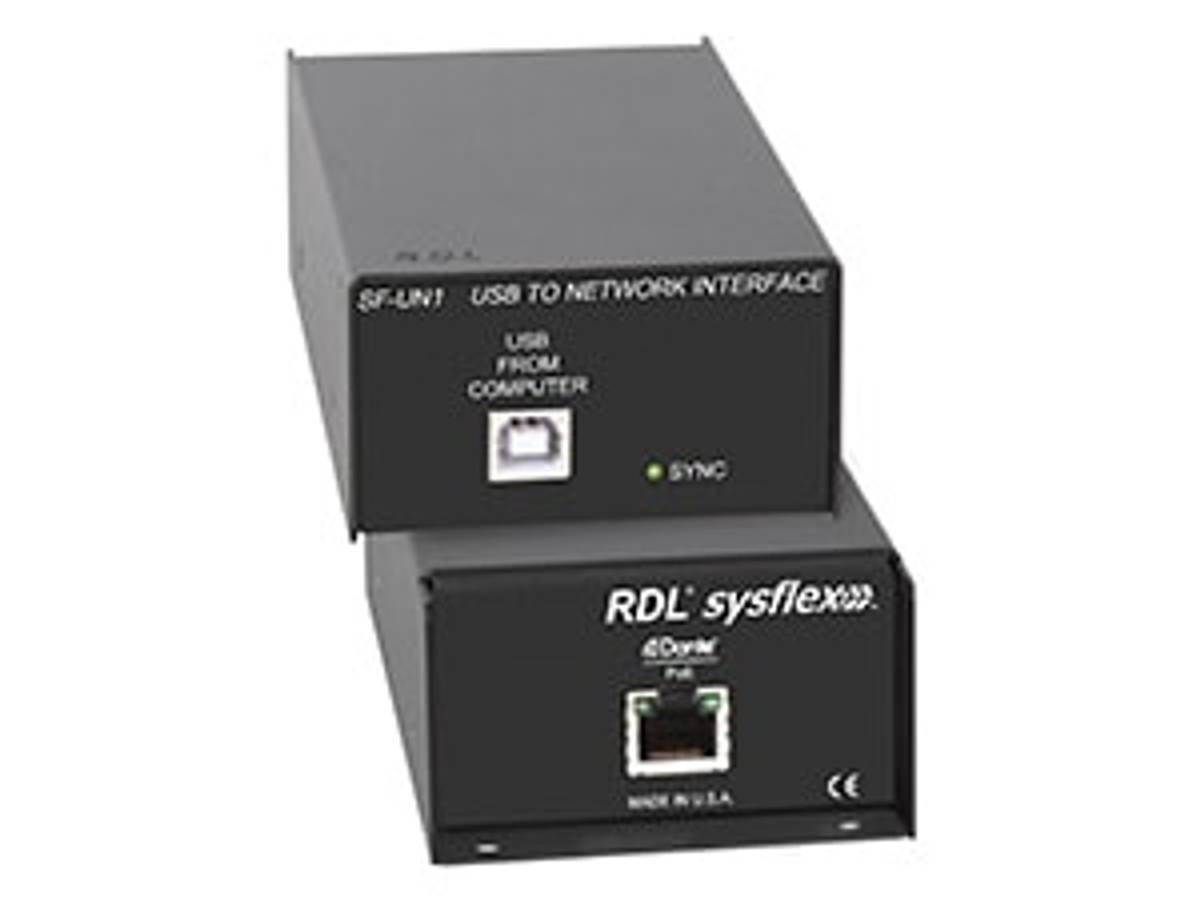 RDL Dante USB 2 Kanaler Dante til USB POE - Viratech