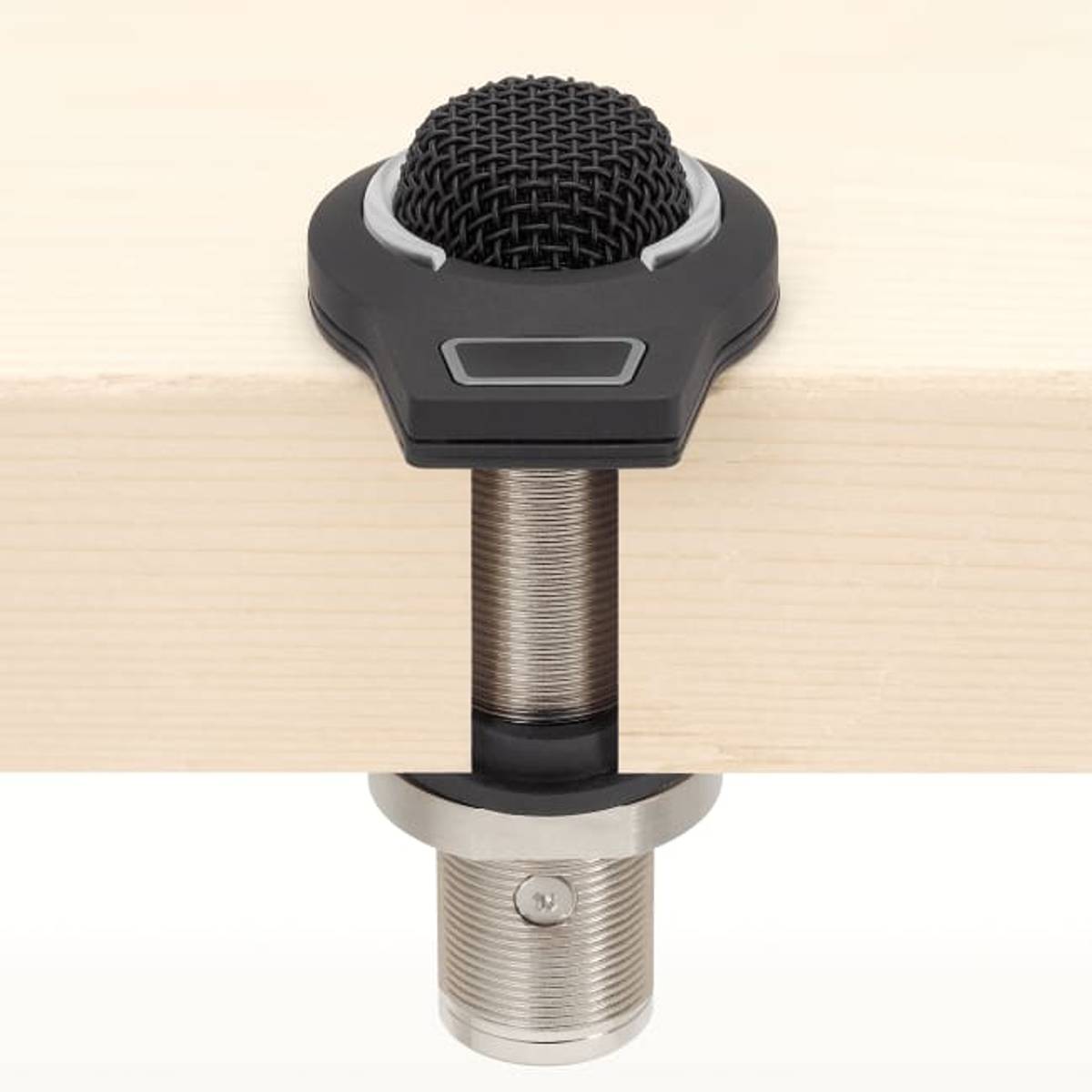 Omni Cond 5-Pin Flush-Mount Boundary Mic w/ Switch, Sort - Viratech